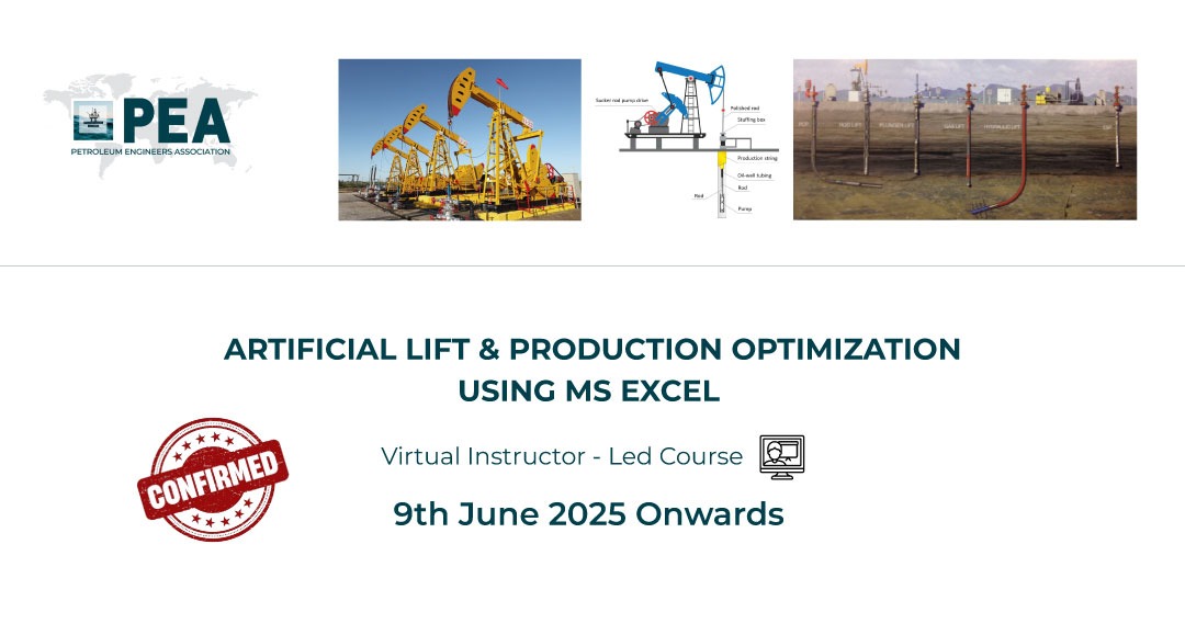 CONFIRMED TRAINING | Artificial Lift & Production Optimization