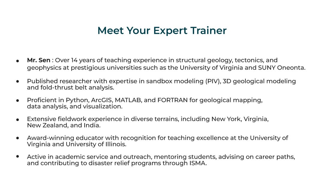 Confirmed Training | Python For Geology & Geosciences