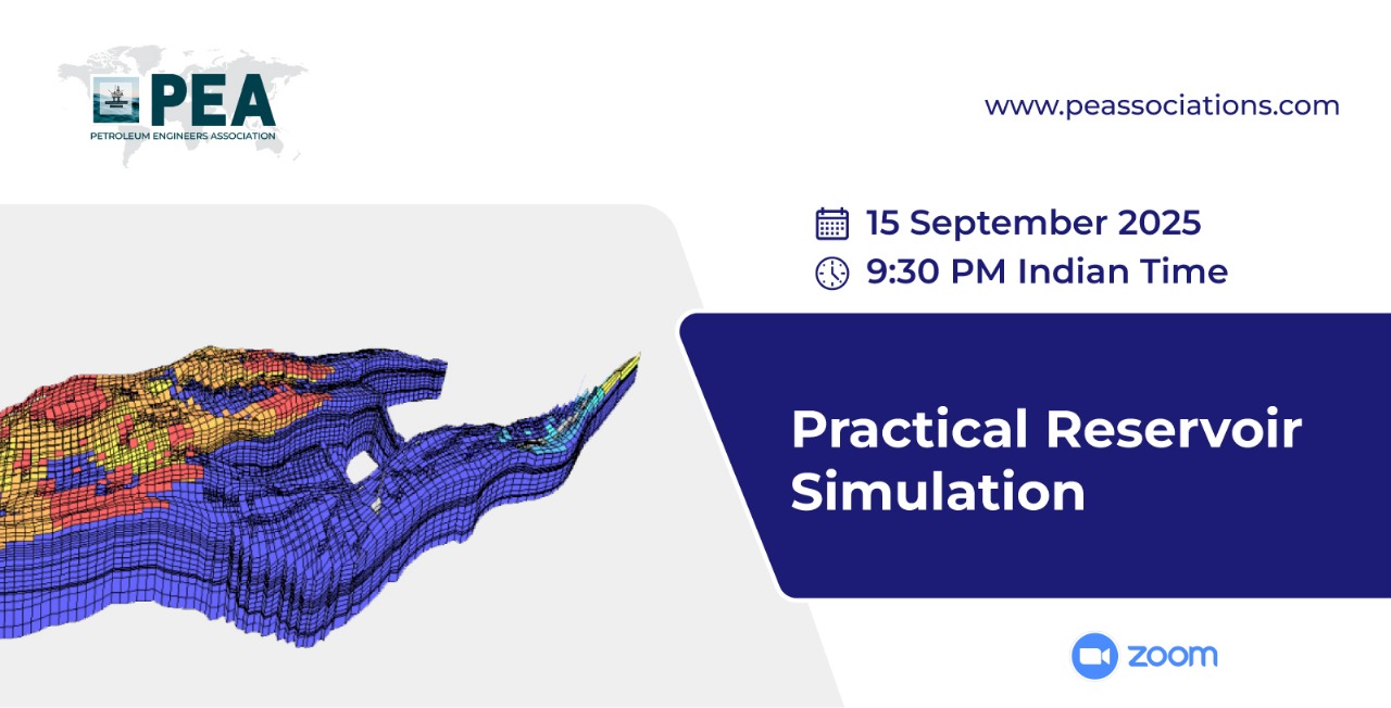 🚀CONFIRMED TRAINING "Practical Reservoir Simulation"